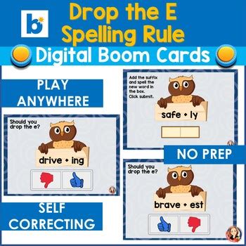Drop The E Spelling Rule Bundle By Tammys Toolbox TpT