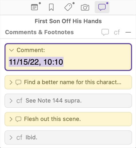 Use Annotations Comments And Footnotes In Your Scrivener Projects
