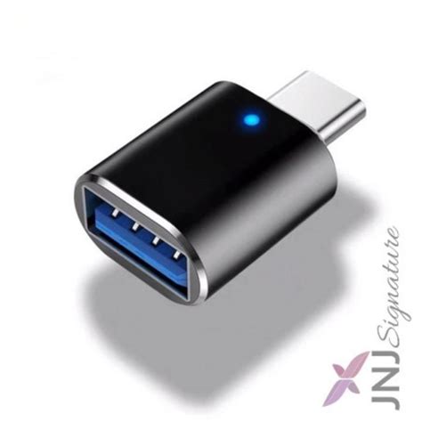 Premium LED USB 3 0 Type C OTG Adaptor To Device Connector New Upgrade Lazada PH