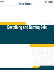 Exploring Set Theory: Sets, Elements, and Subsets in Discrete | Course Hero