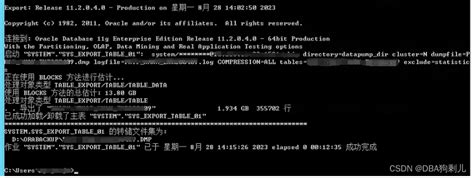 给oracle逻辑导出clob大字段、大数据量表提提速 oracle导出clob字段的表 csdn博客