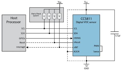 Measure CO TVOC Using CCS Gas Sensor Arduino