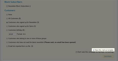 Sending Messages With The Newsletter For Prestashop Module Web