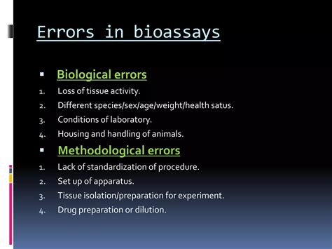 Bioassay Ppt Deepraj Singh Rautelapptx Chemistry Science