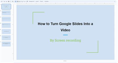 How To Turn Google Slides Into A Video 4 Easy Ways