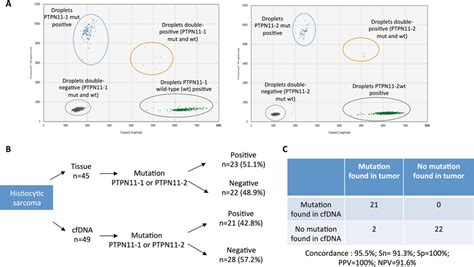 A An Example Of Data Output From The Ddpcr Multiplex Assay For