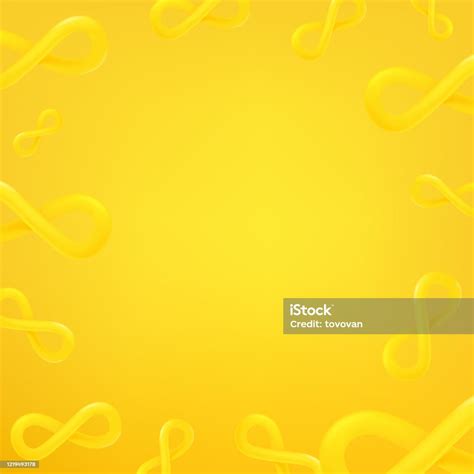 노란색 봉투 소셜 미디어 메시지 벡터 배경입니다 텍스트의 공간 복사 0명에 대한 스톡 벡터 아트 및 기타 이미지 0명 3차원 형태 귀여운 Istock