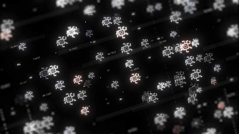 Futuristic Digital Big Data Background Binary Code Animation Video Mp4 Template Free Download