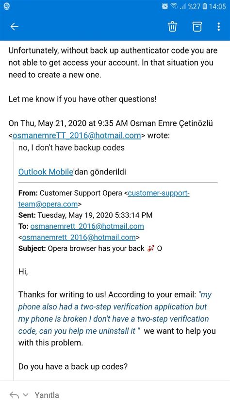 Two Step Verification Opera Forums