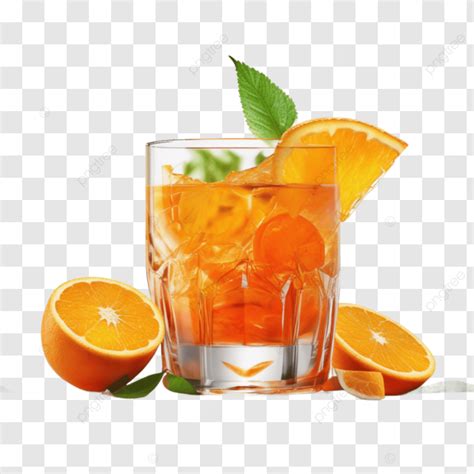 상쾌한 여름 감귤 음료 건강을 생각하는 사람들을 위한 천연 고명을 곁들인 얼음처럼 차가운 오렌지 음료 여름 감귤 음료 오렌지 음료 건강을 생각하는 Png 일러스트 및