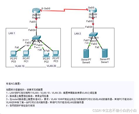 思科网络中如何配置标准acl协议