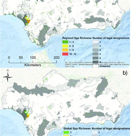 Spatial Overlap Between Cumulative Legal Protection Of Protected Areas Download Scientific