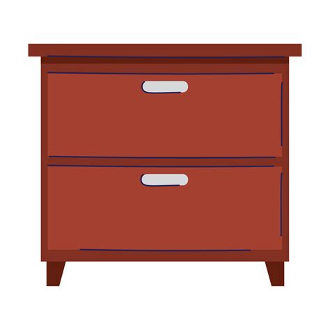Red Wooden Drawer 11251451 Vector Art At Vecteezy