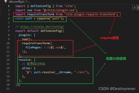 V3 Vite Ts 路径问题vite Plugin Require Transform 指定路径 Csdn博客