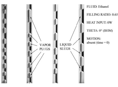 Steady Slug Flow Pattern At Time T Sec Download Scientific Diagram