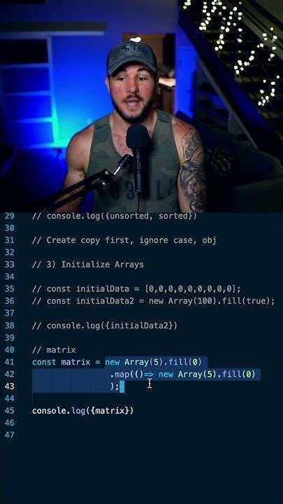 Do This To Create A Matrix In Javascript Youtube