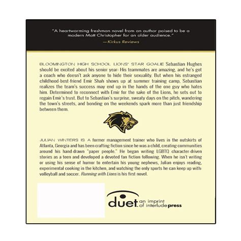 قیمت و خرید کتاب Running With Lions اثر Julian Winters انتشارات نبض دانش