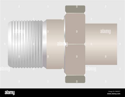 The Device Connecting The Pipeline Such As American With An