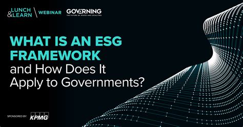 What Is An Esg Framework And How Does It Apply To Governments
