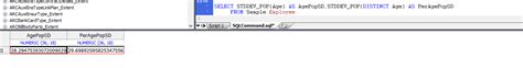 第十章 Sql聚合函数 Stddev Stddevsamp Stddevpopsql Stddev Csdn博客