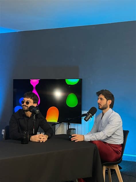 Grabación Para Pic Podcast Con Su Host Alejandro Sago Y La Dupla De Canta Autores Lagos