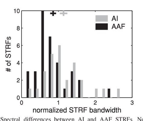 Figure 7 From Spectrotemporal Structure Of Receptive Fields In Areas Ai