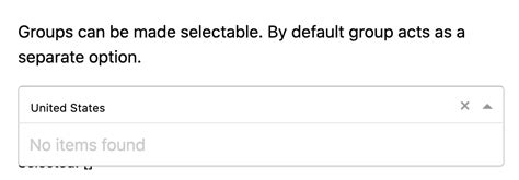 When Selectablegroup True Groups Should Be Searchable · Issue