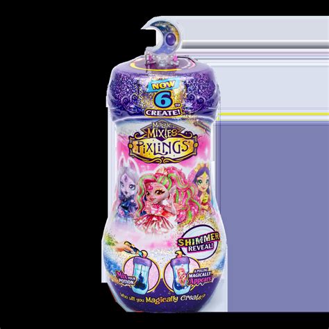Magic Mixies Pixlings S2 Shimmer Reveal Doll Single Pack Howlexa