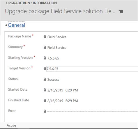 Upgrade Runs Entity In Dynamics CRM Microsoft Dynamics CRM Tips And Tricks