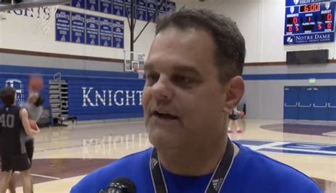Can Confirm Marian Coach Robb Berger Is Suspended For Regionals For A