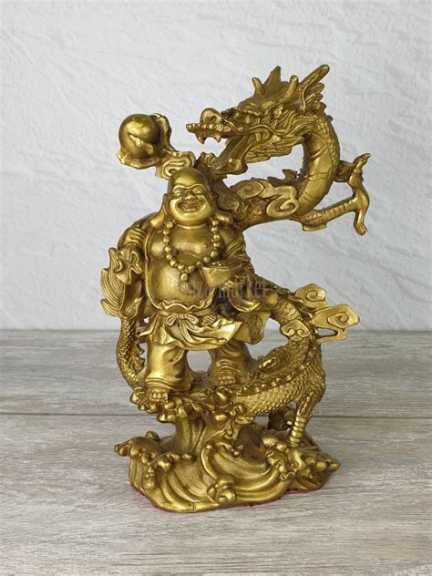 Статуэтка Хотей на драконе арт 1430 купить в Москве низкие цены