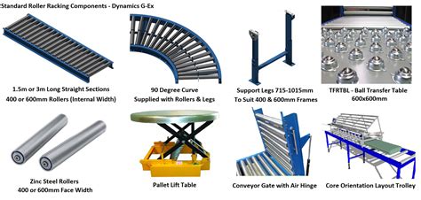 Gravity Roller Racking Table Conveyor System For Core Trays