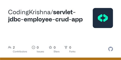 Github Codingkrishnaservlet Jdbc Employee Crud App