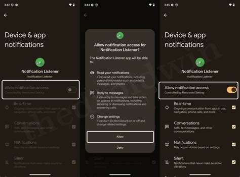 allow restricted settings missing greyed out on android [fixed