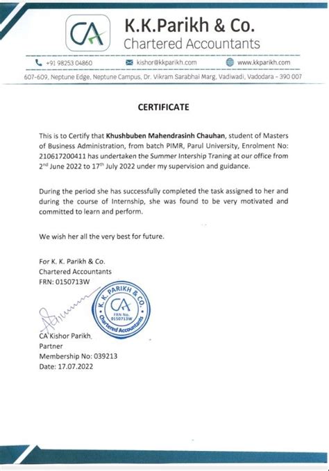 Khushbu Chauhan On Linkedin Summerinternship Newlearning Experience Mbafinance