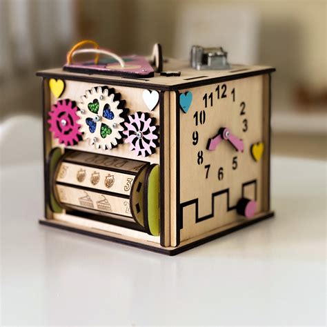 Small Busy Cube Travel Busy Cube Busy Cube Medium Busy Cube Etsy