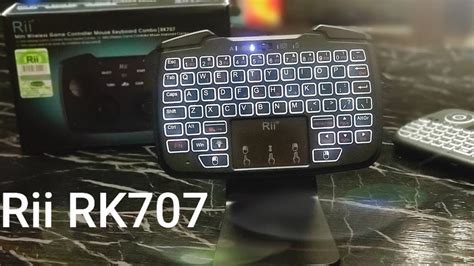 Rii RK707 3 in 1 Wireless Gaming Keyboard Unboxing: Tested on Nvidia ...