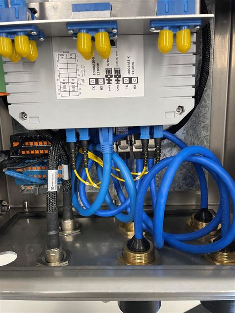 Intrinsically Safe GBit Ethernet Media Marshalling Enclosure IP Demo Automated Control