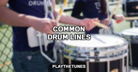 Common Drum Beats You Must Know In