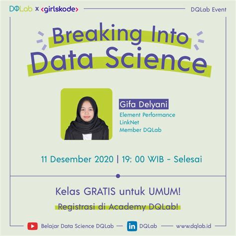 Dqlab On Linkedin Datascience Datascientist Data Bigdata Phyton R Kelasonline…