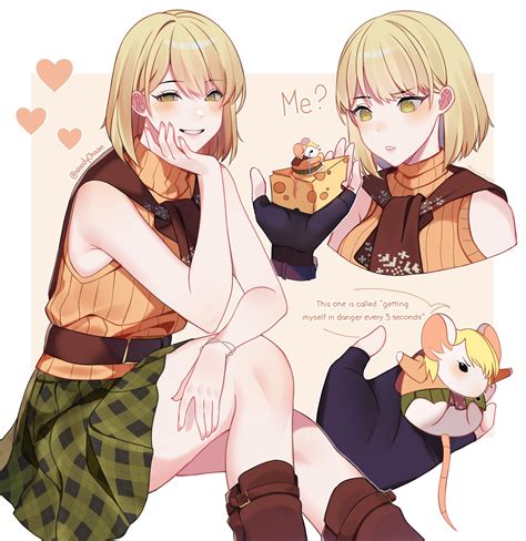 Ashley And Moushley Art By Noodychaan R Residentevil