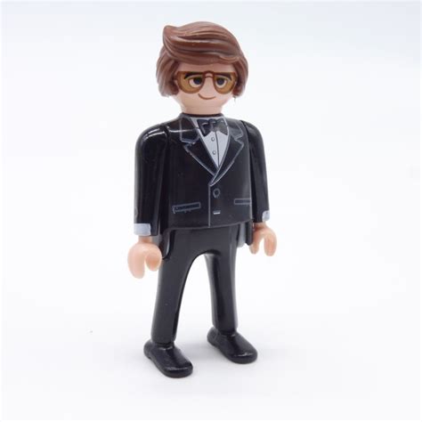 Playmobil Homme Costume Noir Rex Dasher The Movie 70069