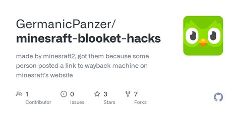 Github Germanicpanzer Minesraft Blooket Hacks Made By Minesraft Got Them Because Some
