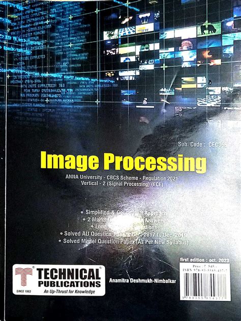 Image Processing Book Pdf