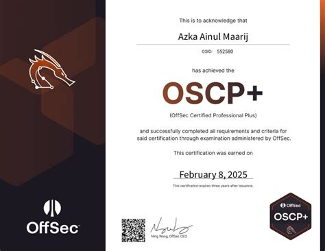 Oscp Cybersecurity Offensivesecurity Ethicalhacking Certifications Infosec