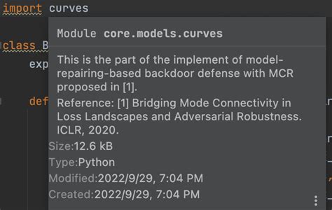 modulenotfounderror no module named curves · issue 51 · thuyimingli backdoorbox · github