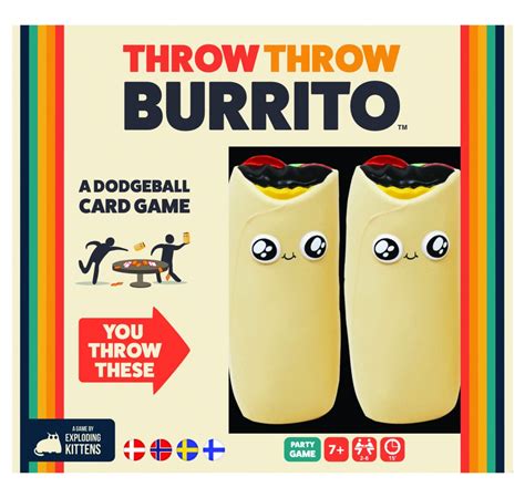 Throw Throw Burrito Board Game Asmodee Nordics