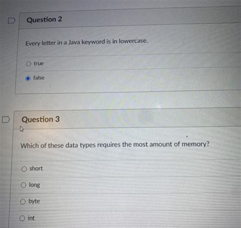 Solved Question 4 The following code fragment reads in two | Chegg.com