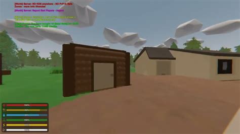 Unturned How To Build A House Very Easy Youtube