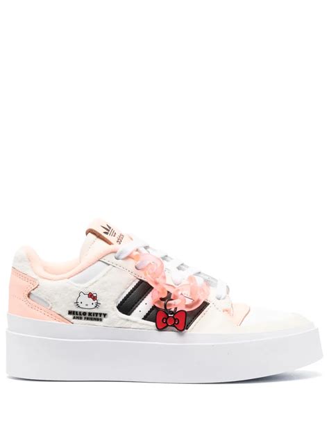 Adidas X Hello Kitty Low Top Sneakers Neutrals Farfetch Uk